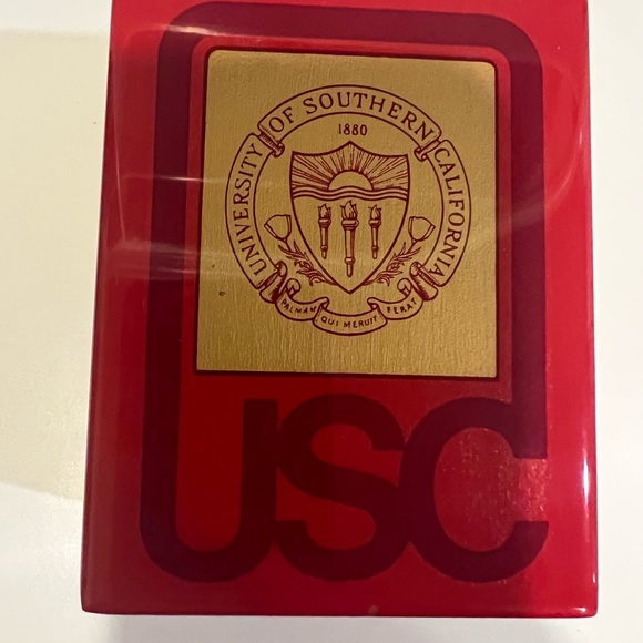 USC | Other | Rare Usc Music Box Plays Fight On Made By Reuge Made In ...